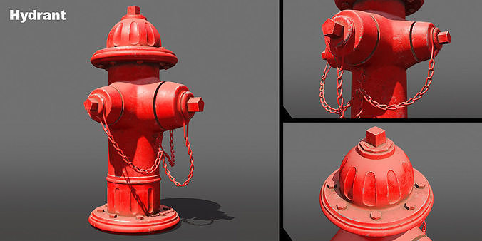 Hydrant - 4k texture 3D model | CGTrader
