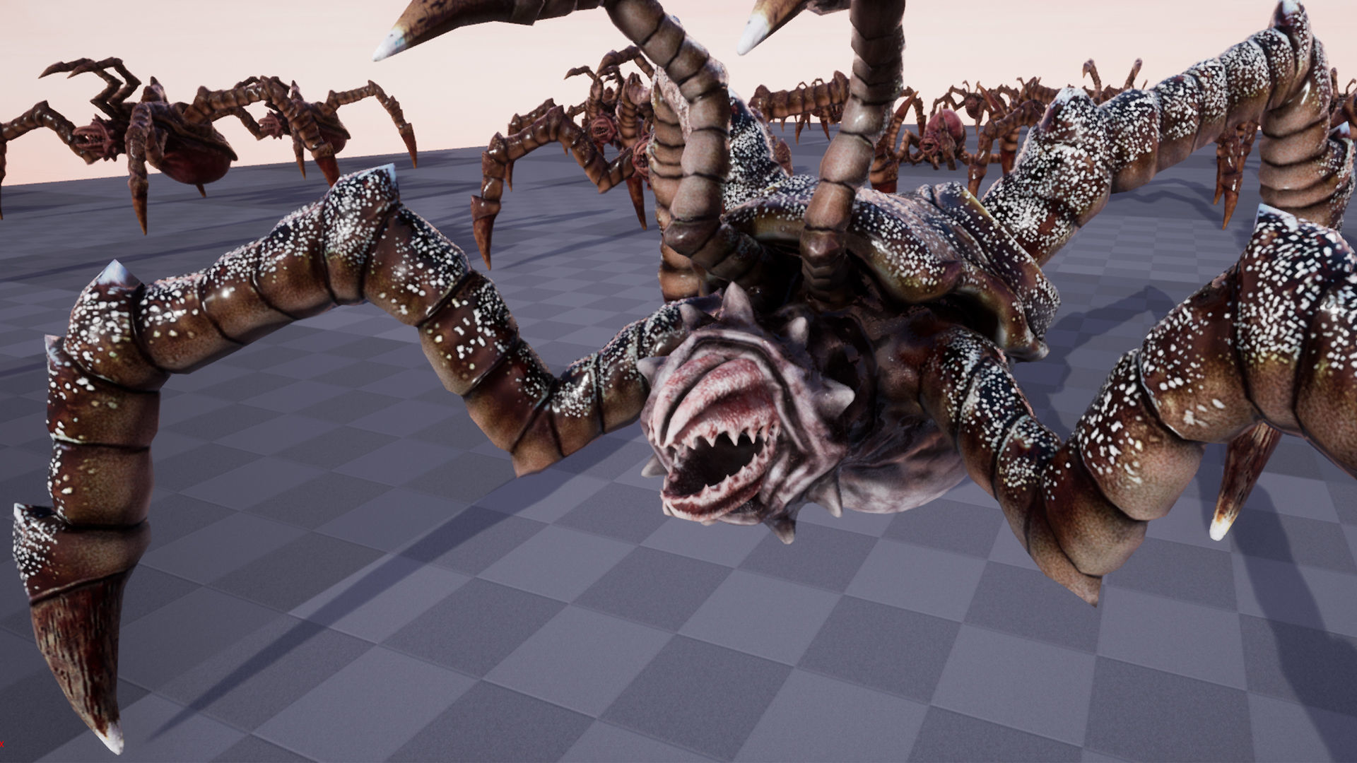 3D model Monster Devourer VR / AR / low-poly rigged animated | CGTrader