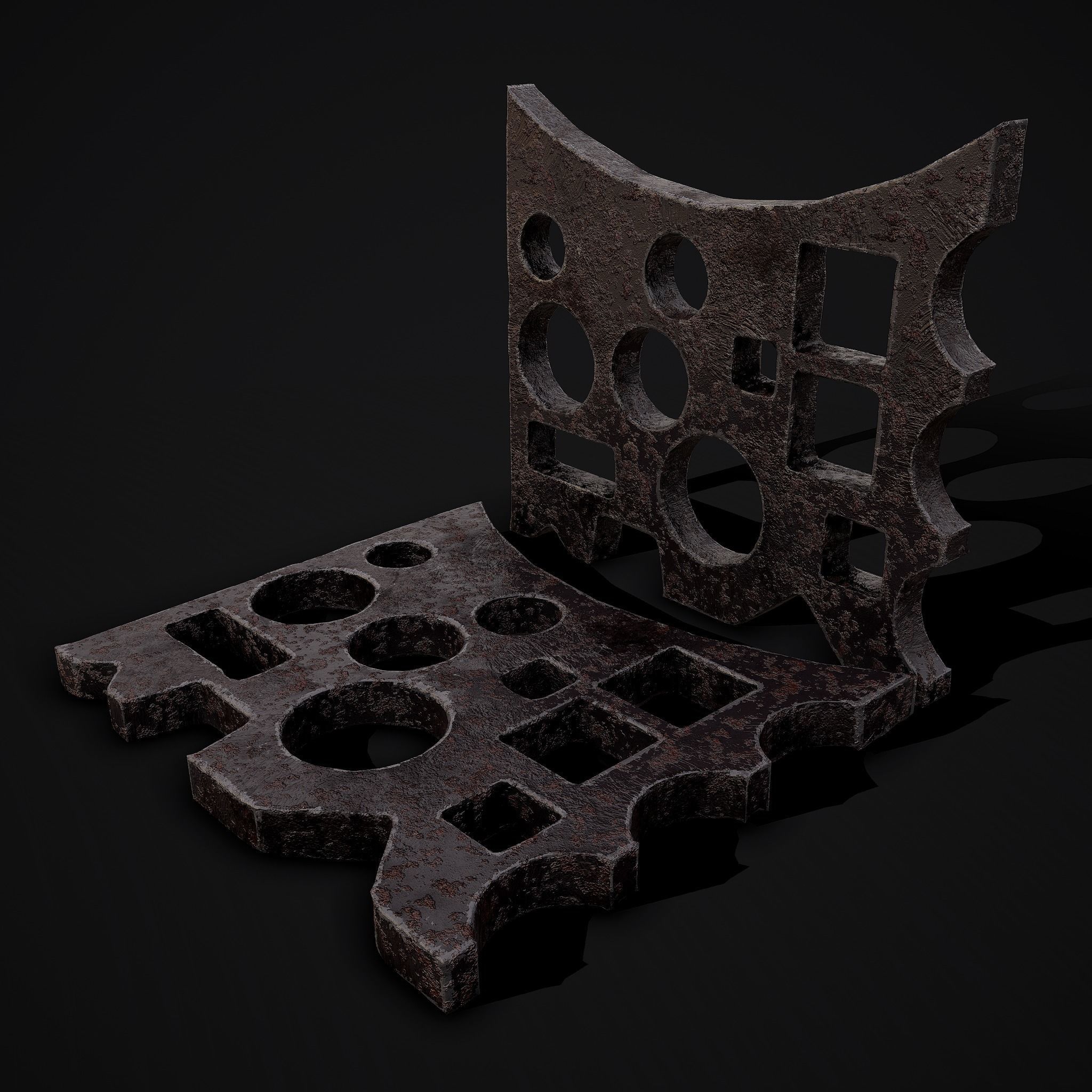 Medieval Blacksmith Swage Block free VR / AR / low-poly 3D model | CGTrader