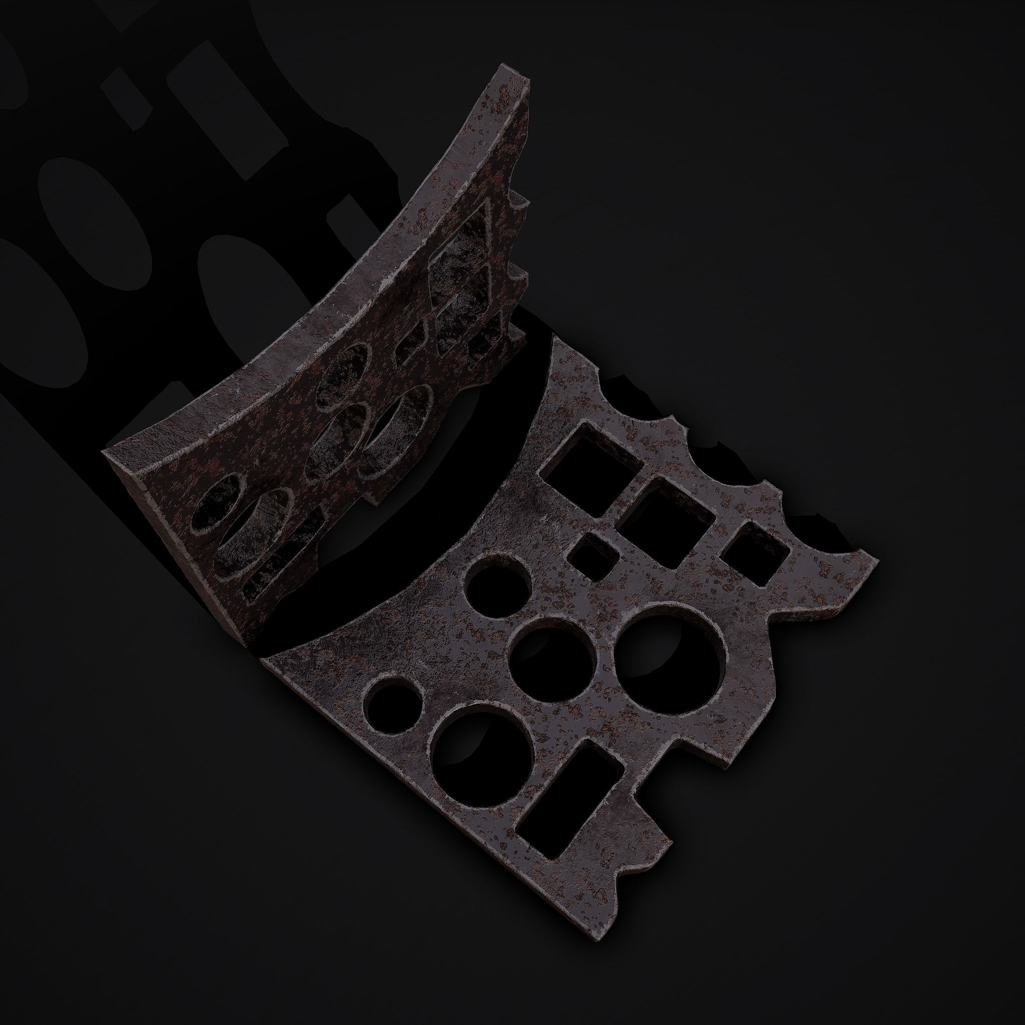 Medieval Blacksmith Swage Block free VR / AR / low-poly 3D model | CGTrader