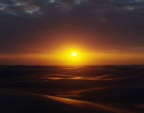 Animated Sunset 3D Models | CGTrader