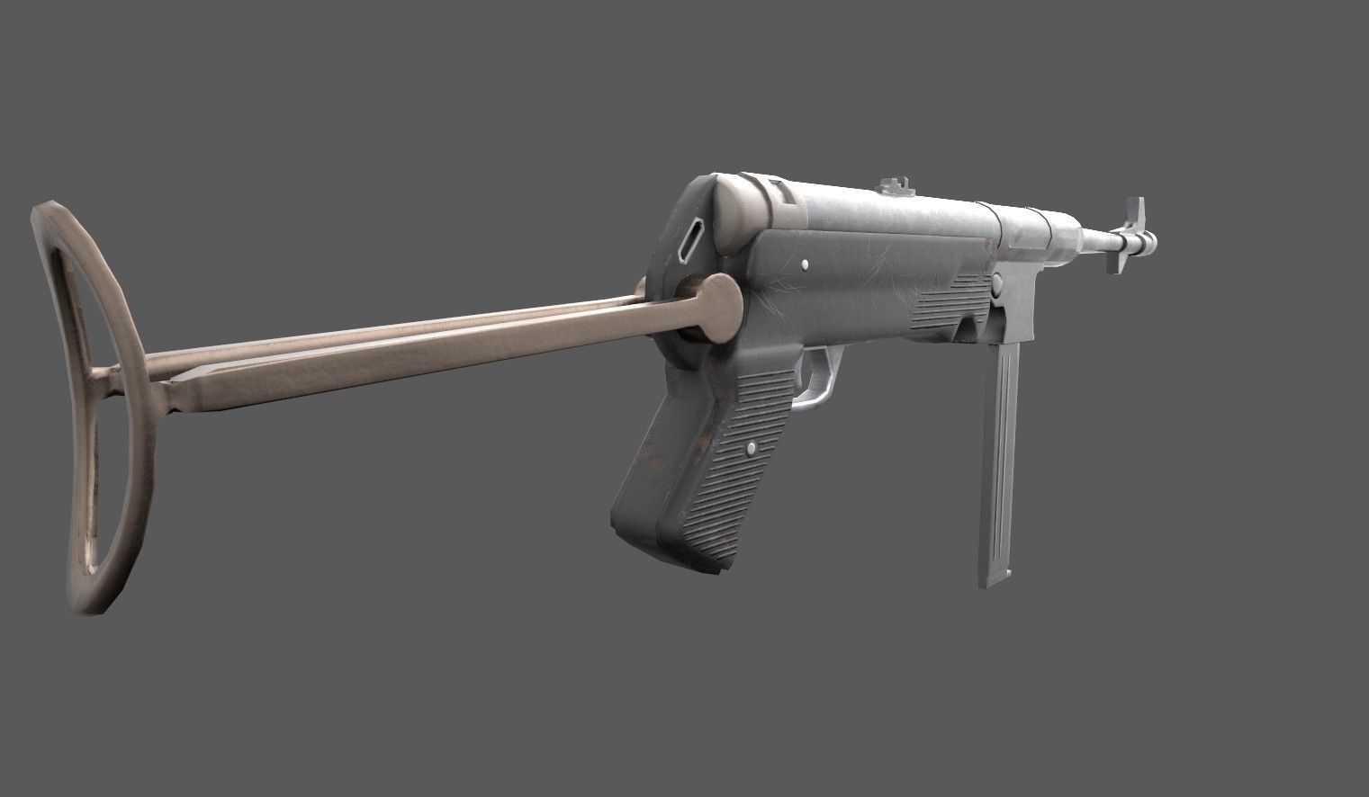 3D model MP40 - German WW2 Weapon VR / AR / low-poly | CGTrader