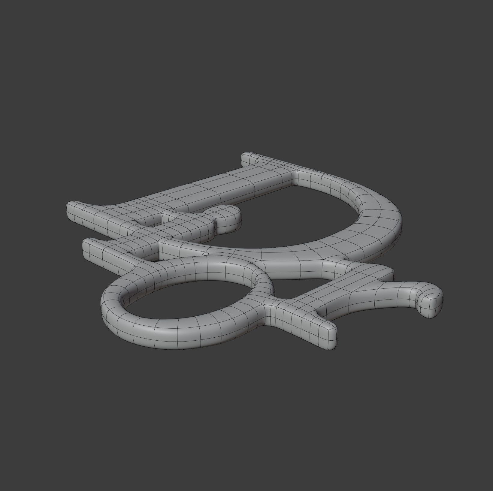 Dior Logo 3D model | CGTrader