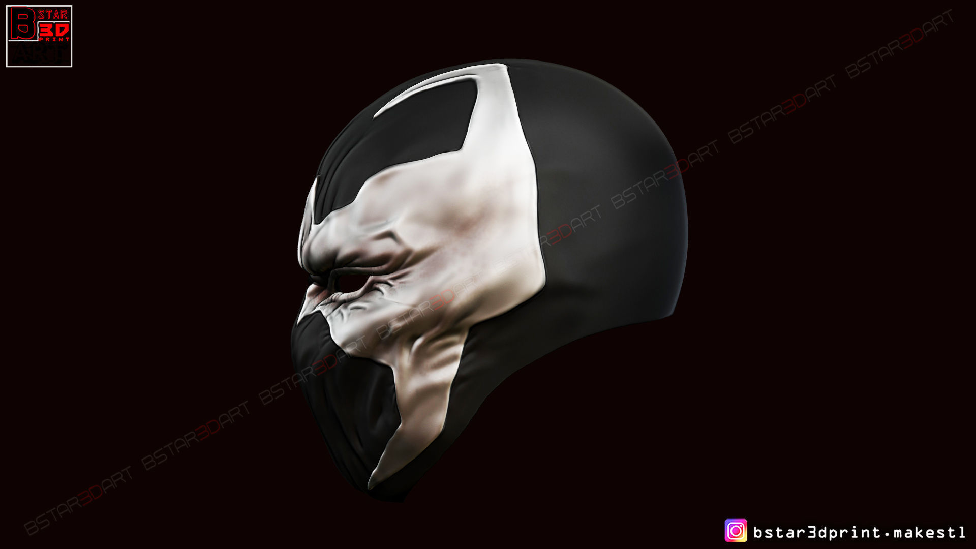 Spawn Comics Mask 3D model 3D printable | CGTrader