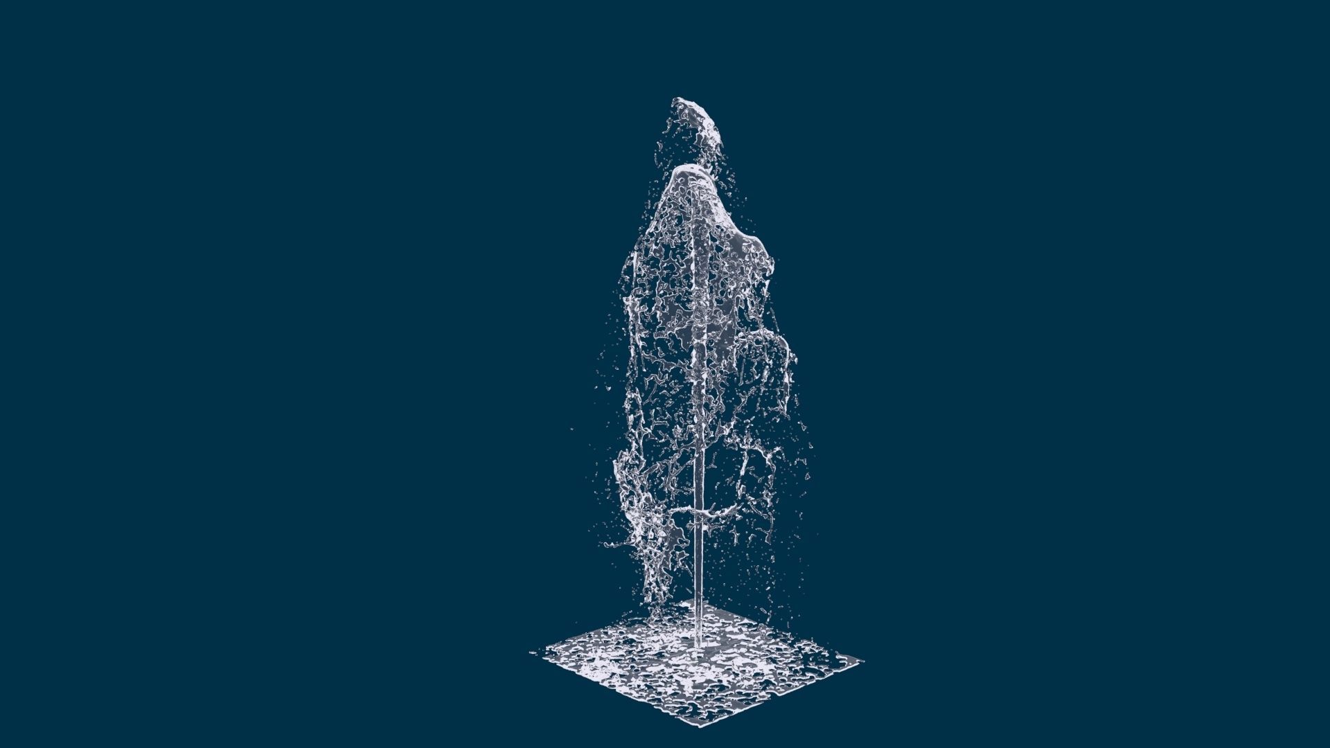 Realistic Water Fountain Loop Animation 7 3D model animated | CGTrader