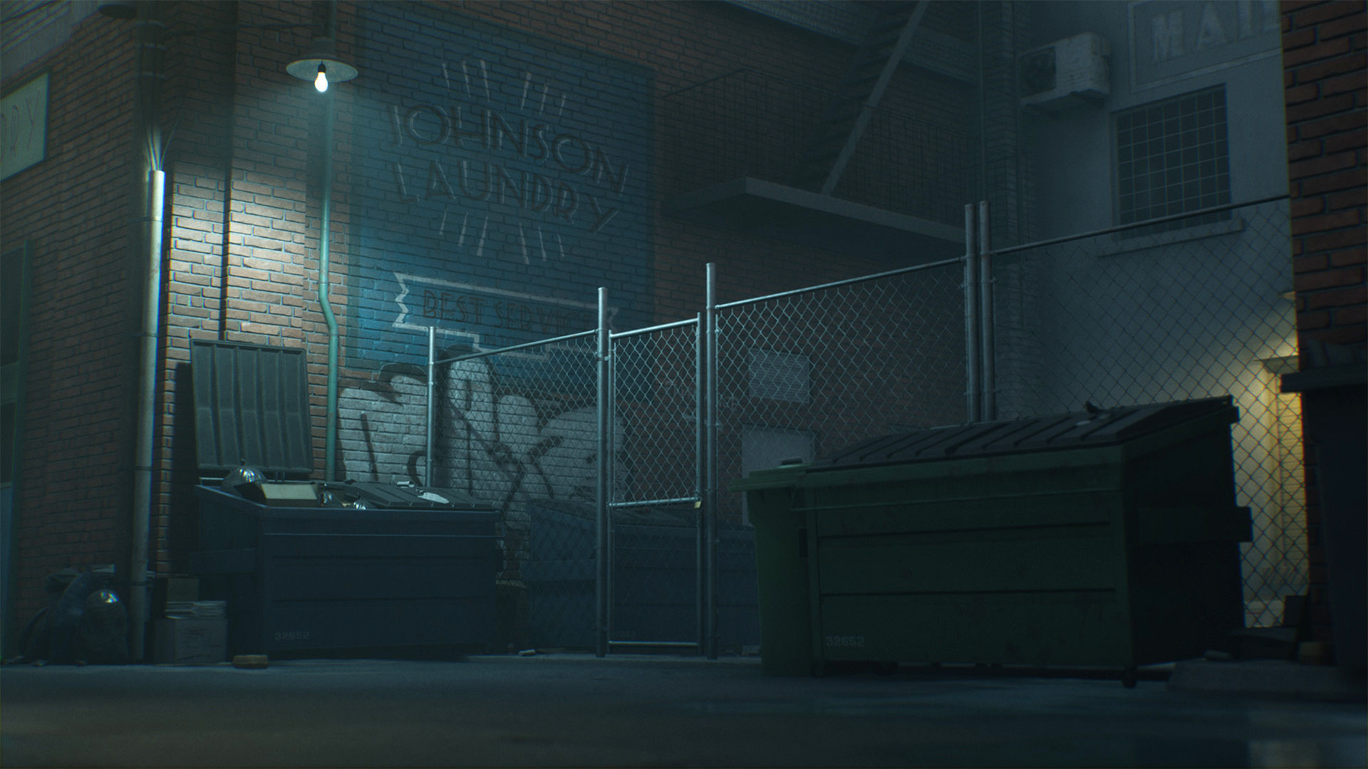 3D model Downtown Alley VR / AR / low-poly | CGTrader