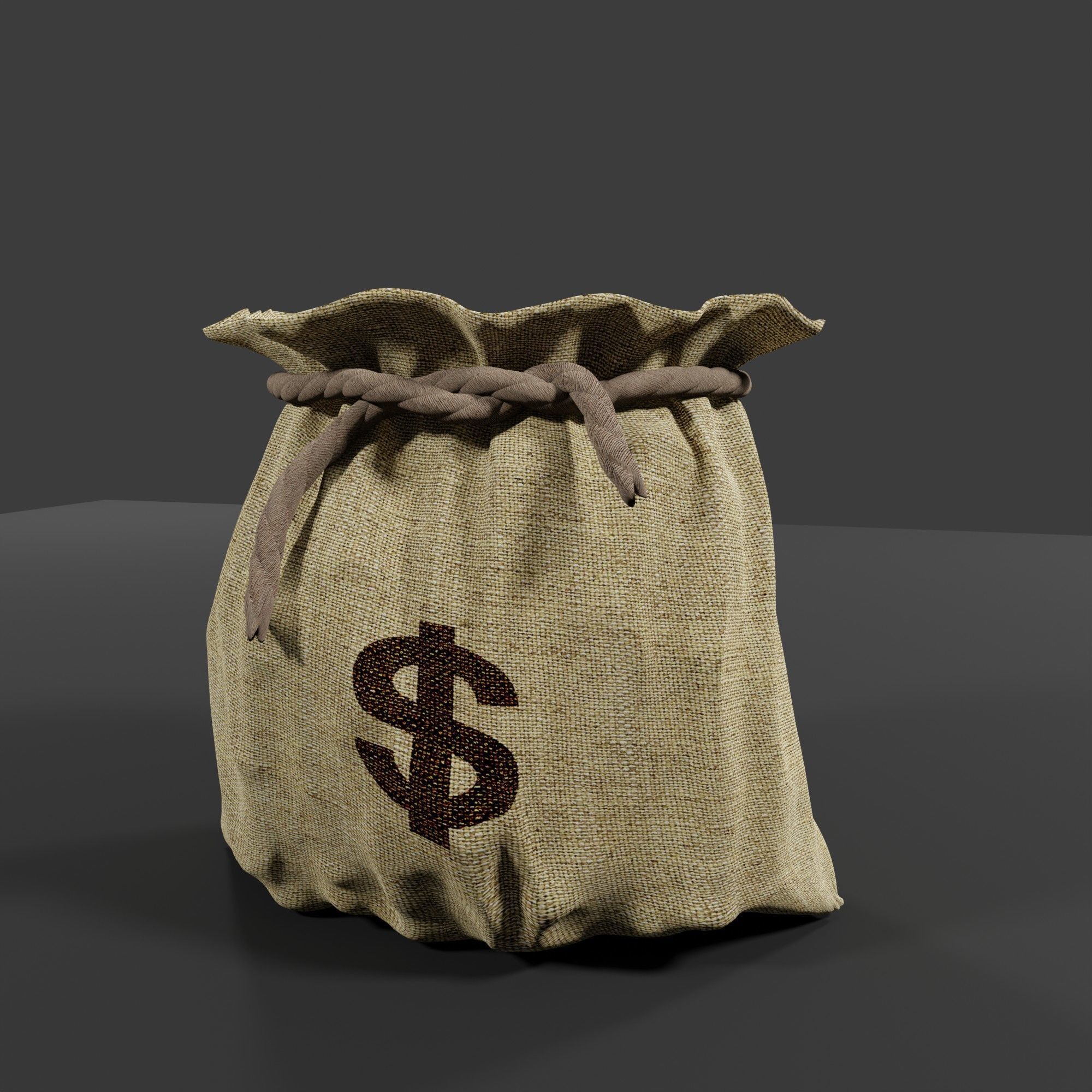 Money Bag 3D model | CGTrader