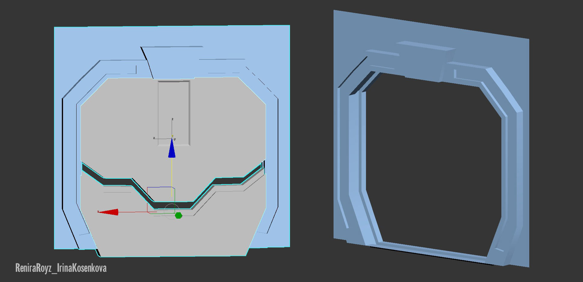 Door asset 3D model | CGTrader