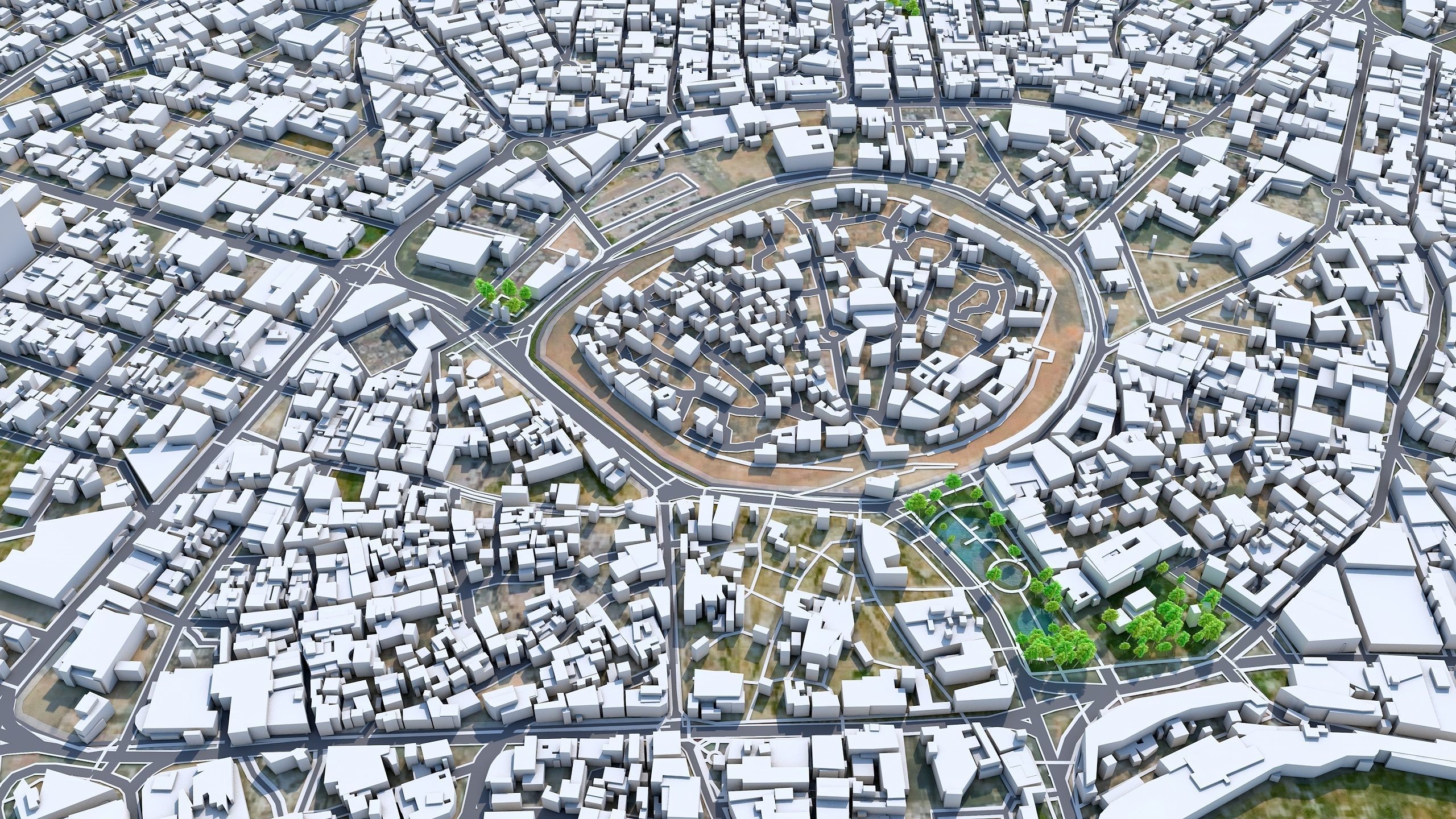 3D model Erbil City in Iraq VR / AR / low-poly | CGTrader