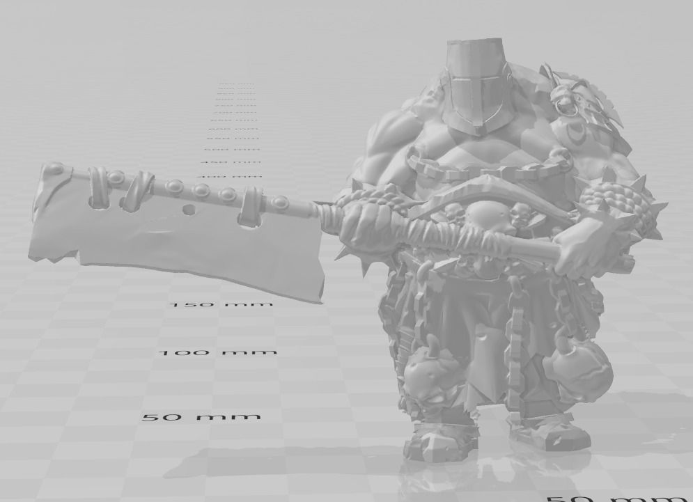 guts of iron - ogre maw tribe body guards 3D model 3D printable | CGTrader