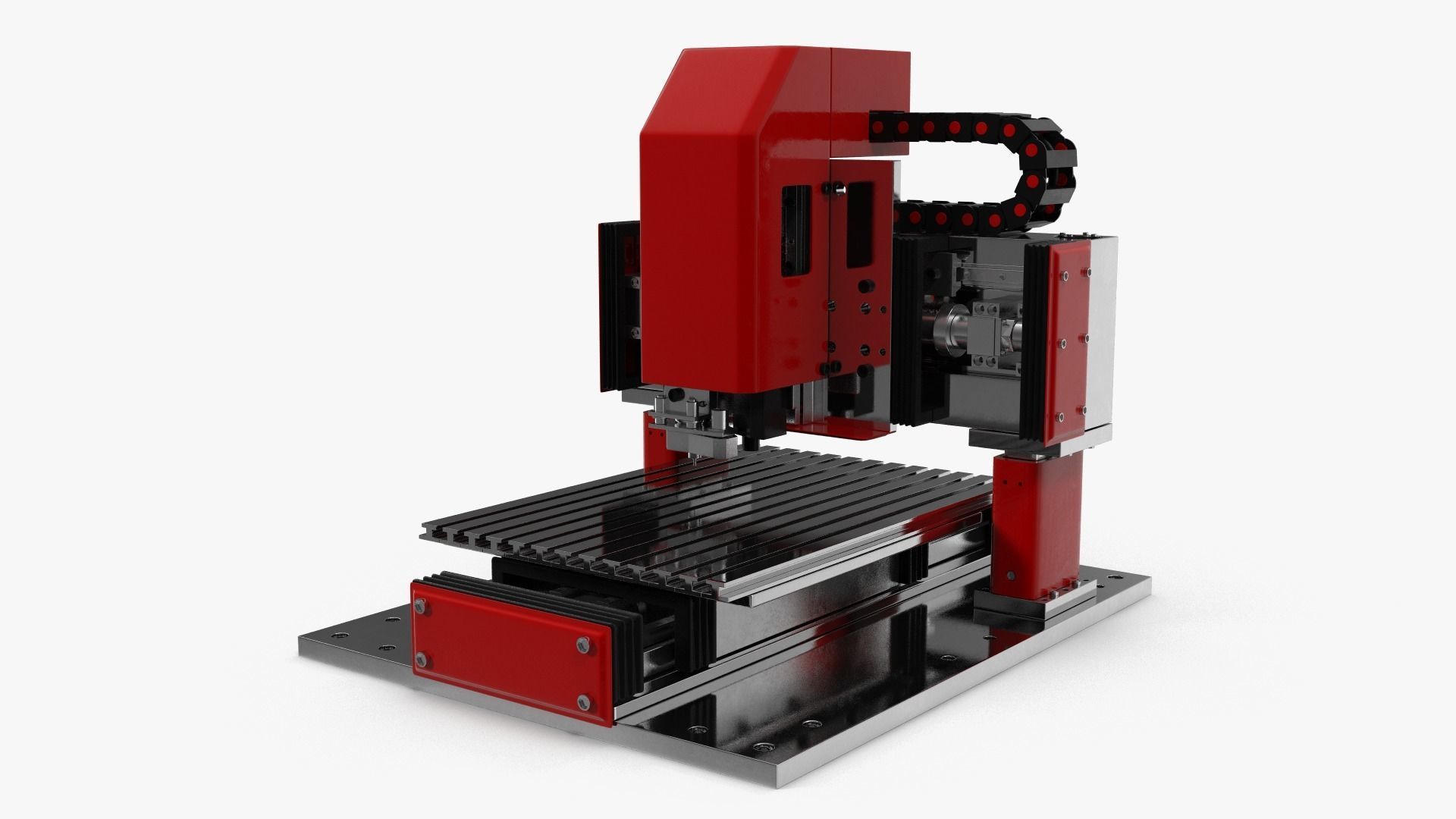 CNC Router Engraving Drilling Milling machine 3D model | CGTrader