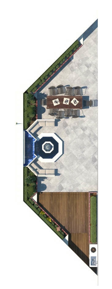 roof garden 01 3D model | CGTrader