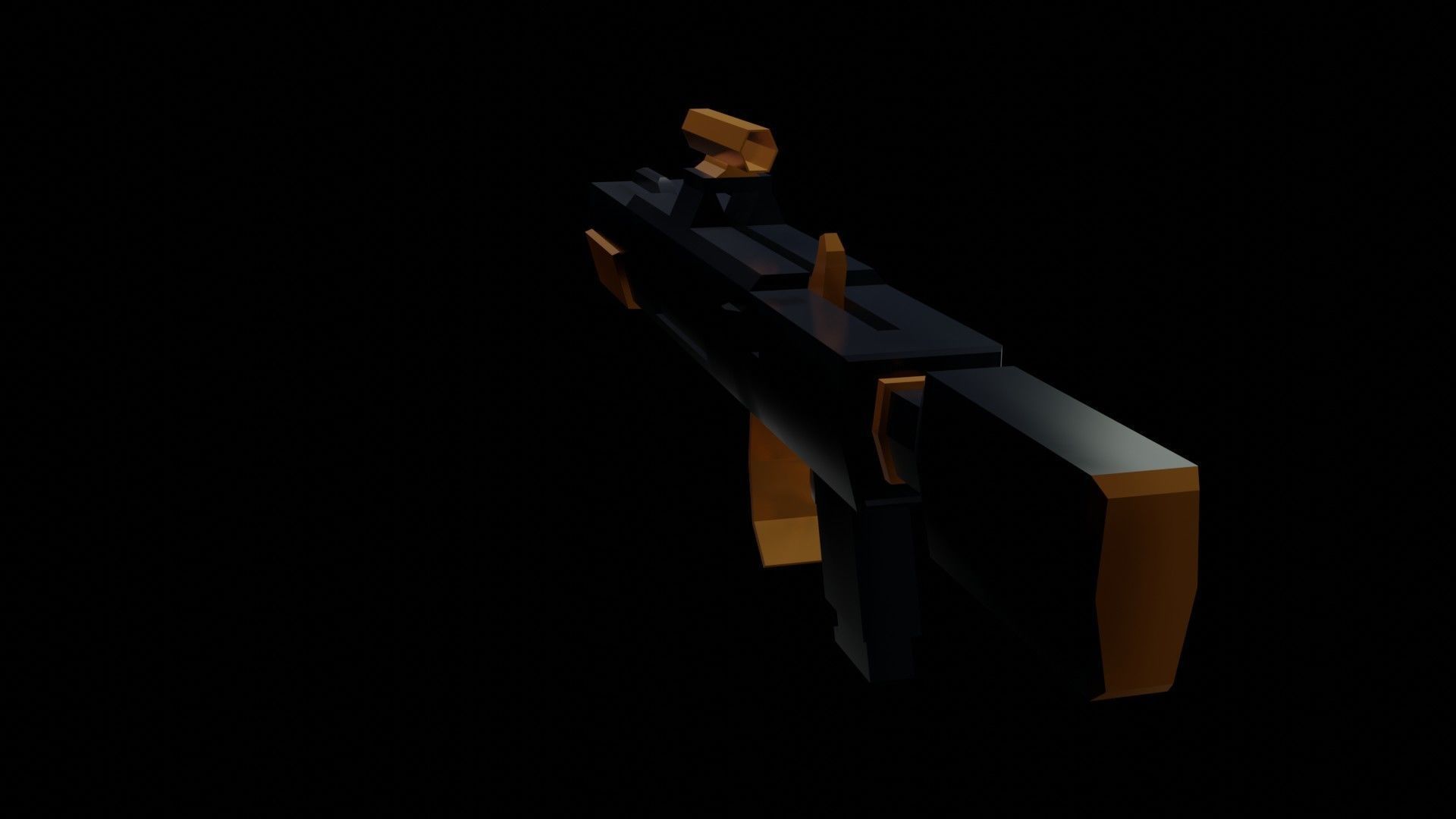 Low Poly Sci-Fi Weapon free VR / AR / low-poly 3D model | CGTrader