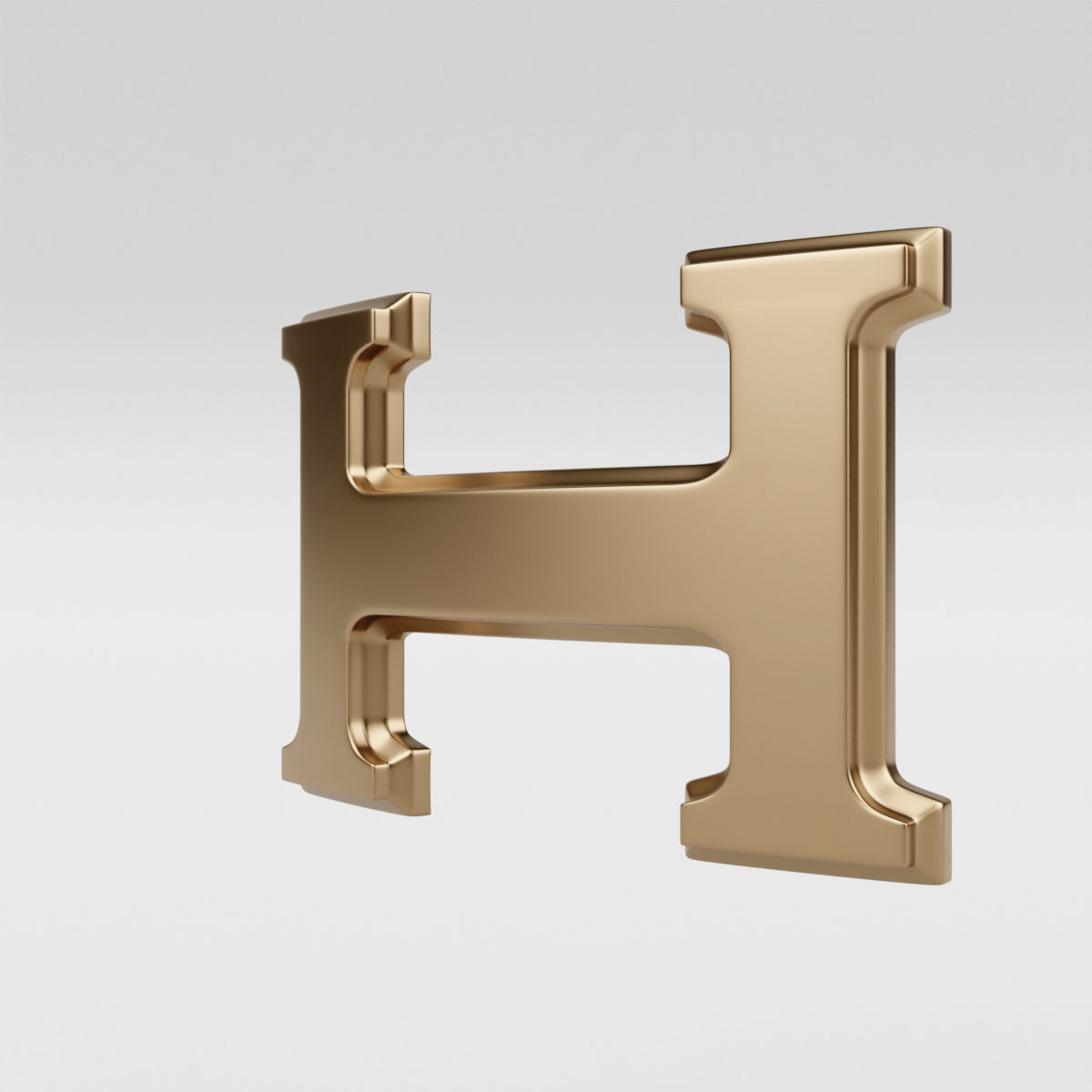 Hermes Logo 3D model | CGTrader