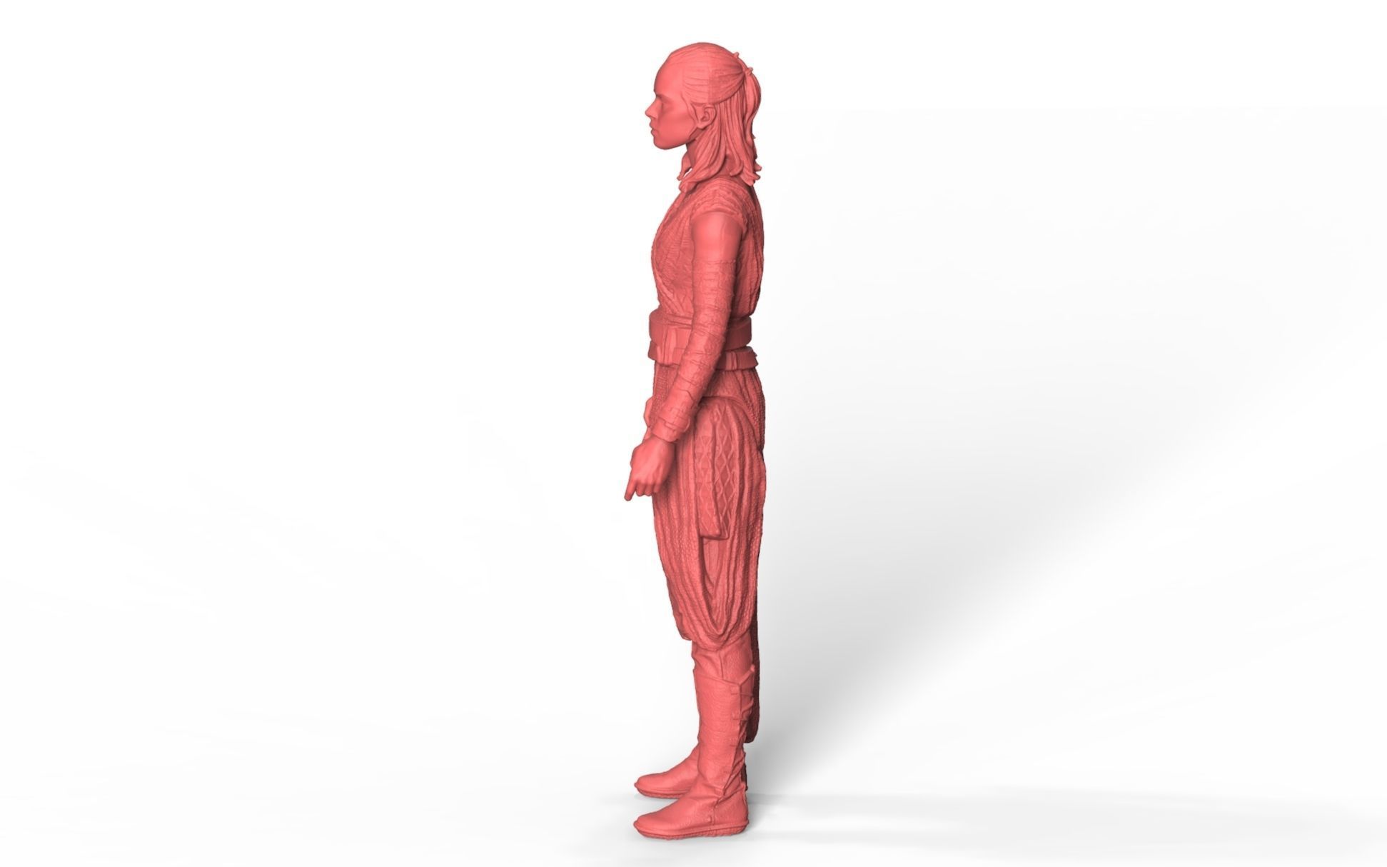 Rey Figure 3D model | CGTrader