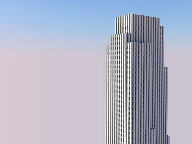 Daily News Building 3D model 3D printable | CGTrader