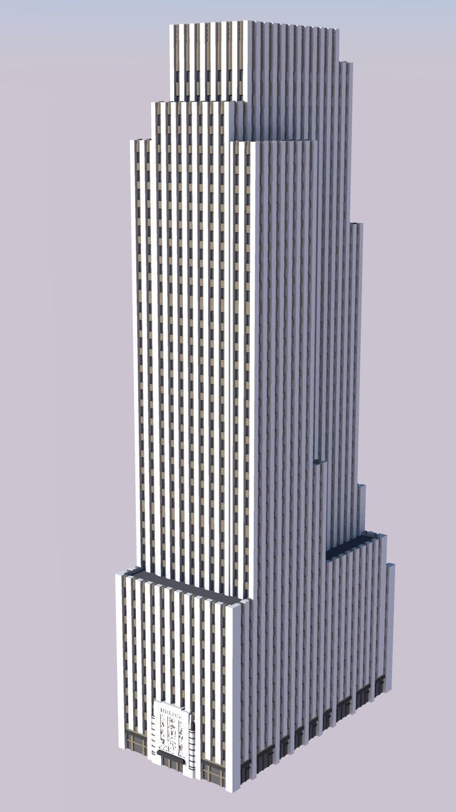 Daily News Building 3D model 3D printable | CGTrader
