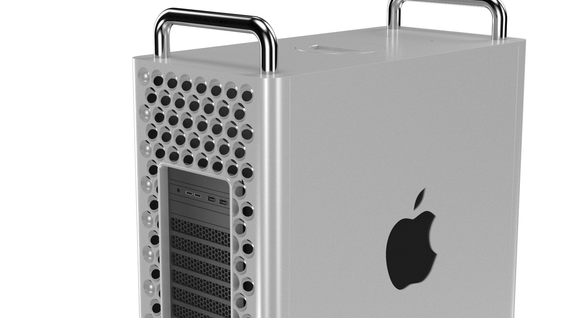 Apple Mac Pro case - Element 3D 3D model | CGTrader