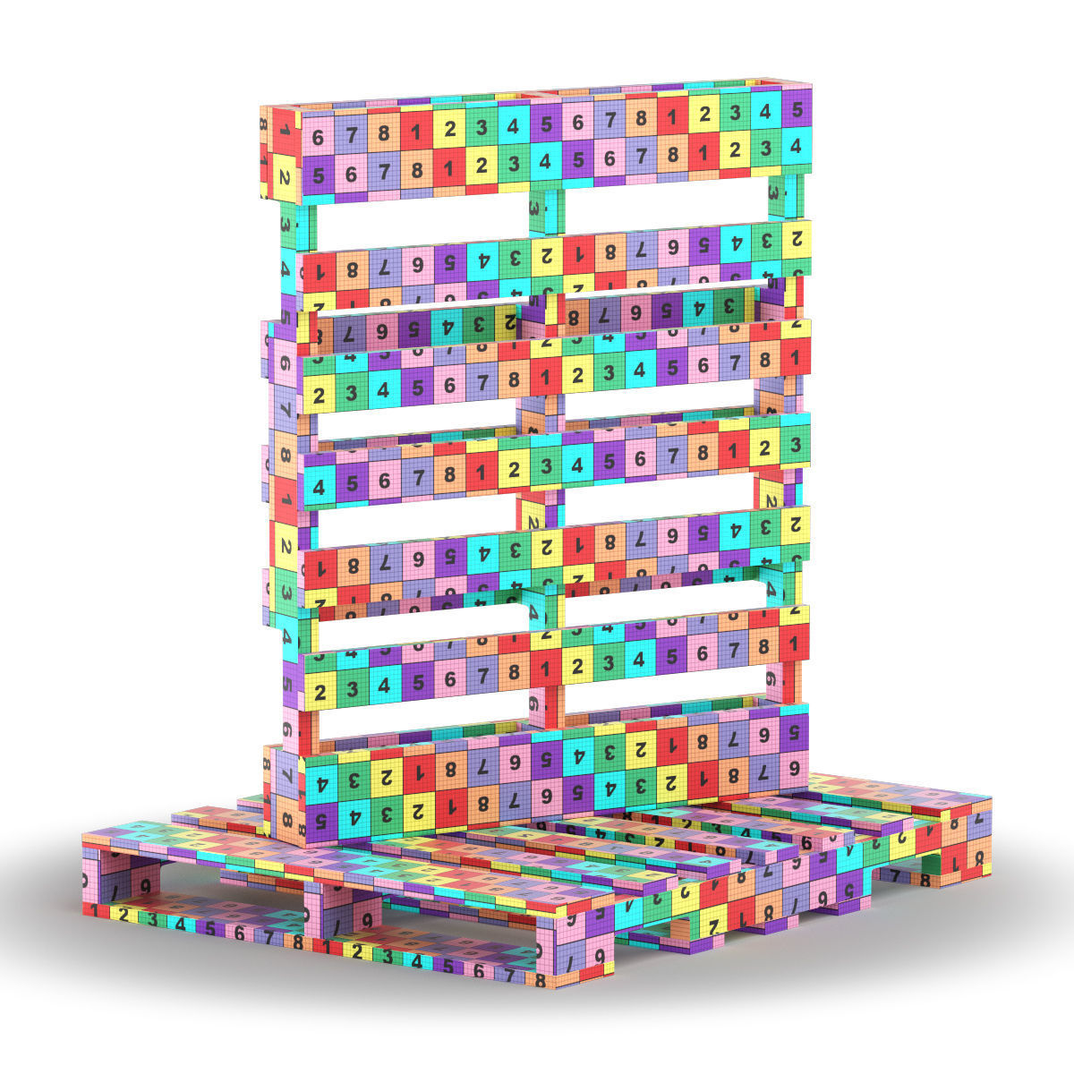 3d model pallet wooden 3D model | CGTrader