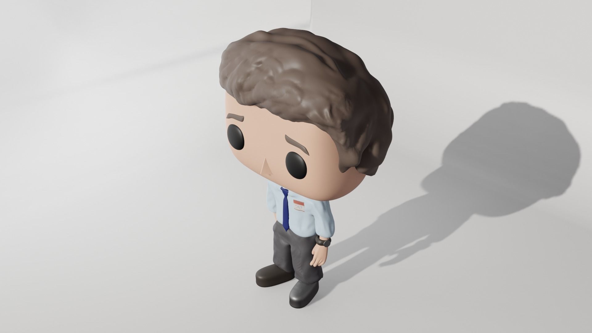Jim Funko Pop 3D model | CGTrader