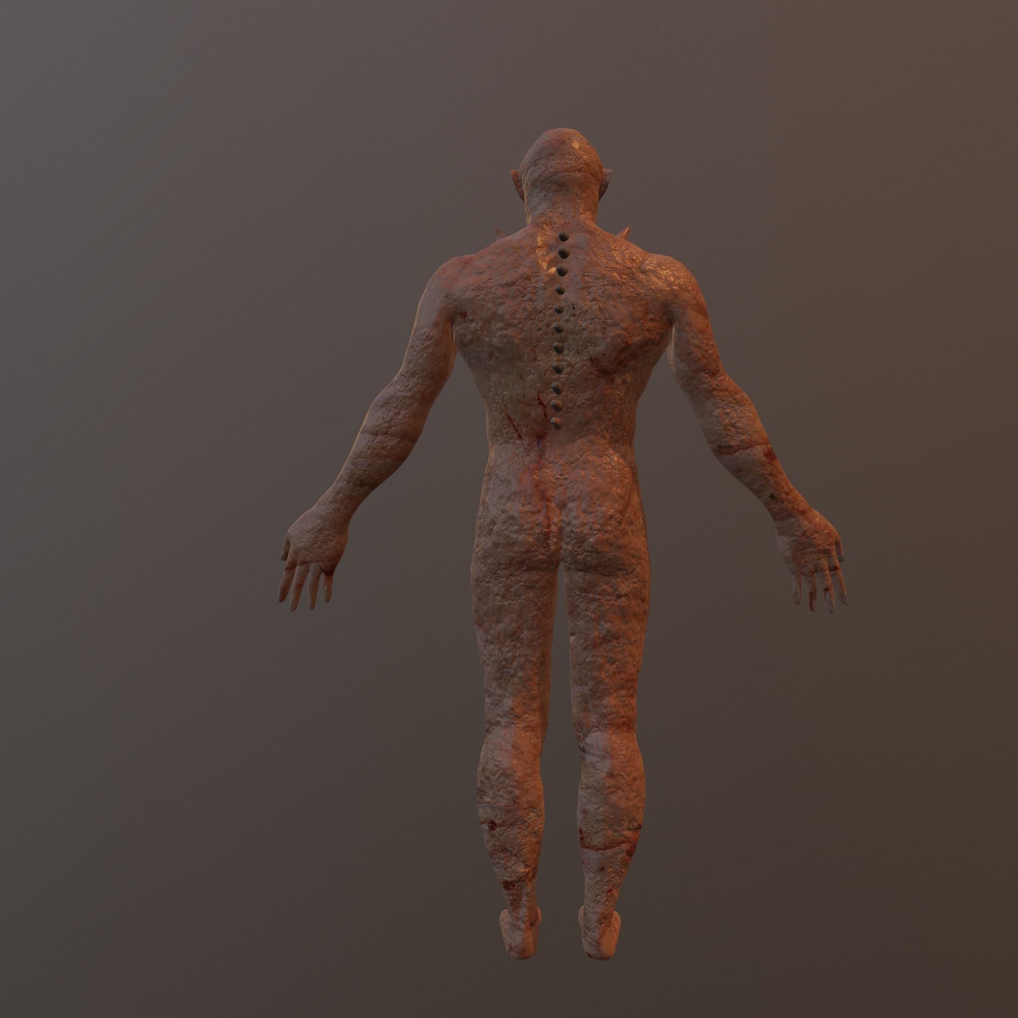 3D model Zombie Creature VR / AR / low-poly | CGTrader
