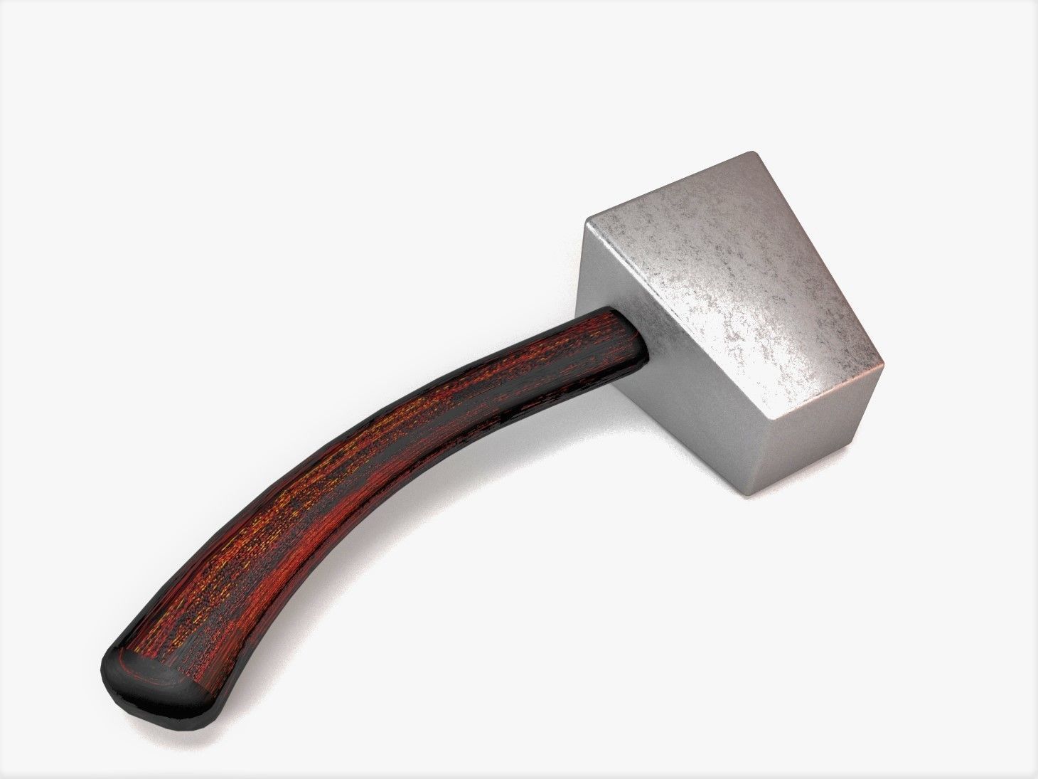 3D model Fancy hammer VR / AR / low-poly | CGTrader