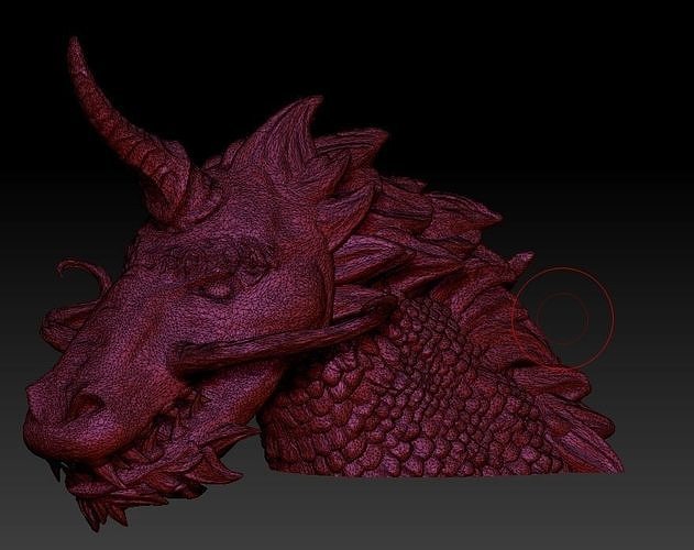 Kirin Bust 3D model 3D printable | CGTrader