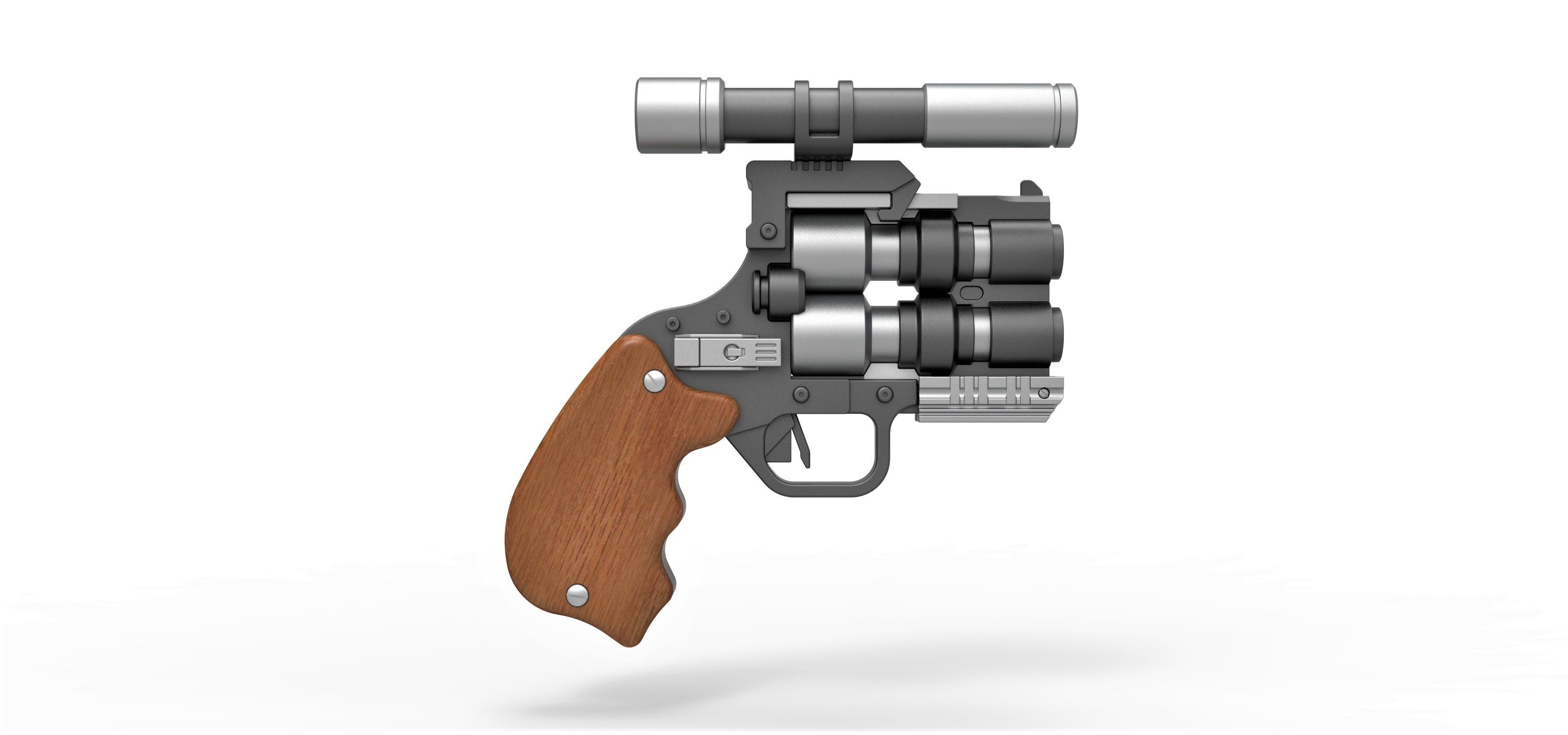 Snubble special Blaster pistol from Solo A Star Wars Story 3D model ...