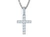 Diamond Pave Cross 32mm with French Pave Setting 3dmodel 3D model 3D ...