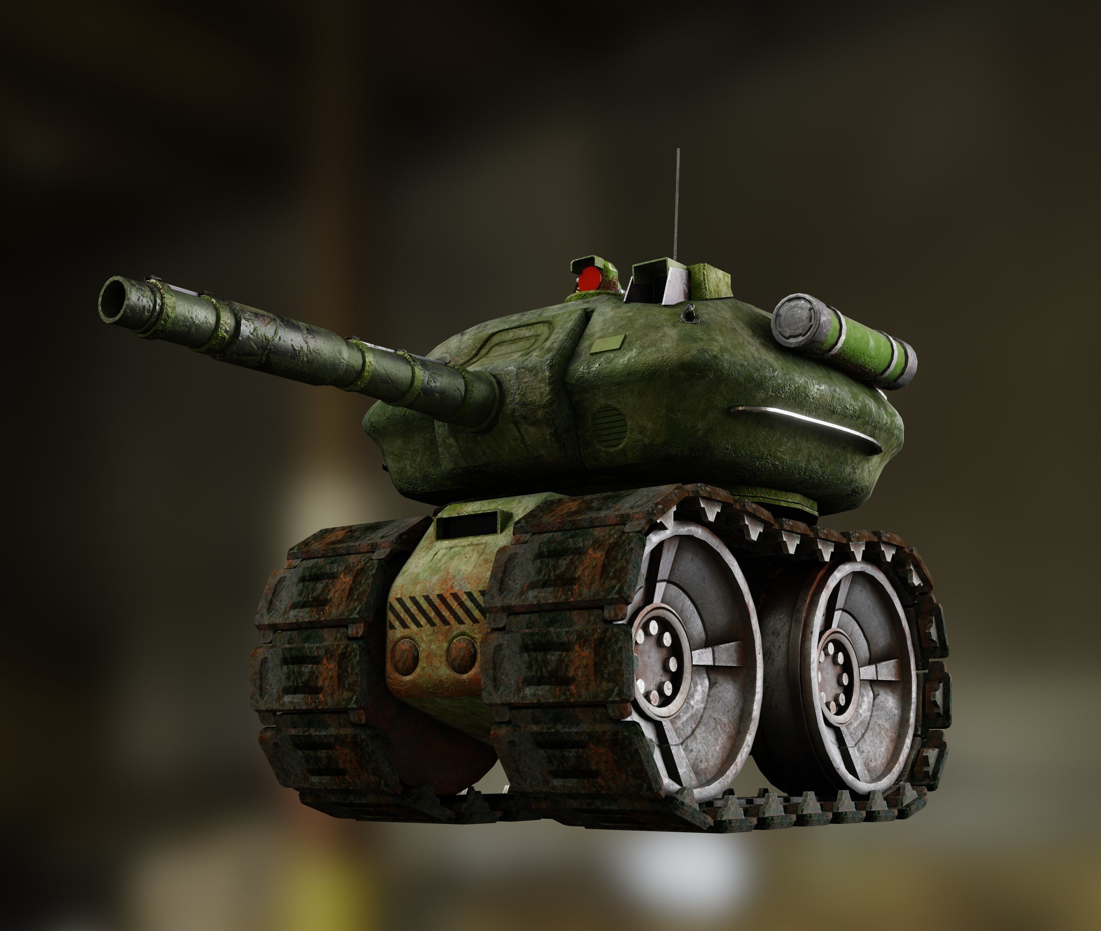 3D model Tonk tank VR / AR / low-poly | CGTrader