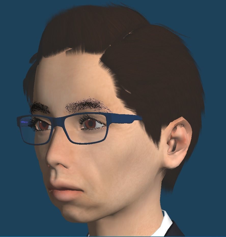 Unity Humanoid Model Male 013 free 3D model animated rigged | CGTrader