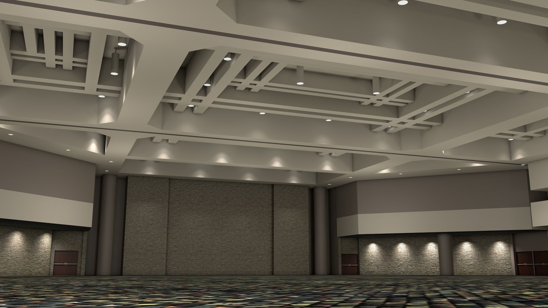 Convention Center 3D model | CGTrader