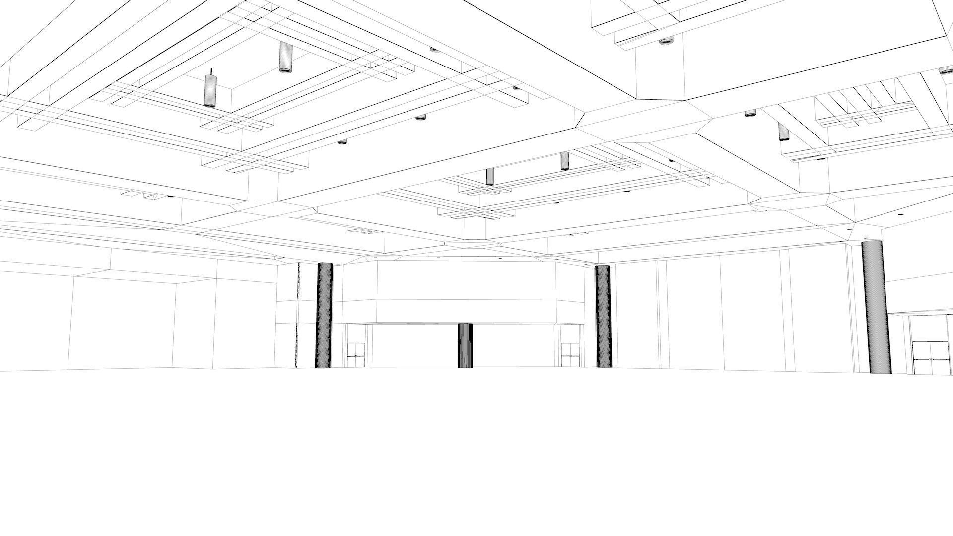 Convention Center 3D model | CGTrader