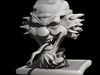 Riddlebox clown head 3D model 3D printable | CGTrader