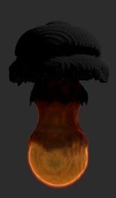 HD Fire Ball free 3D model animated | CGTrader