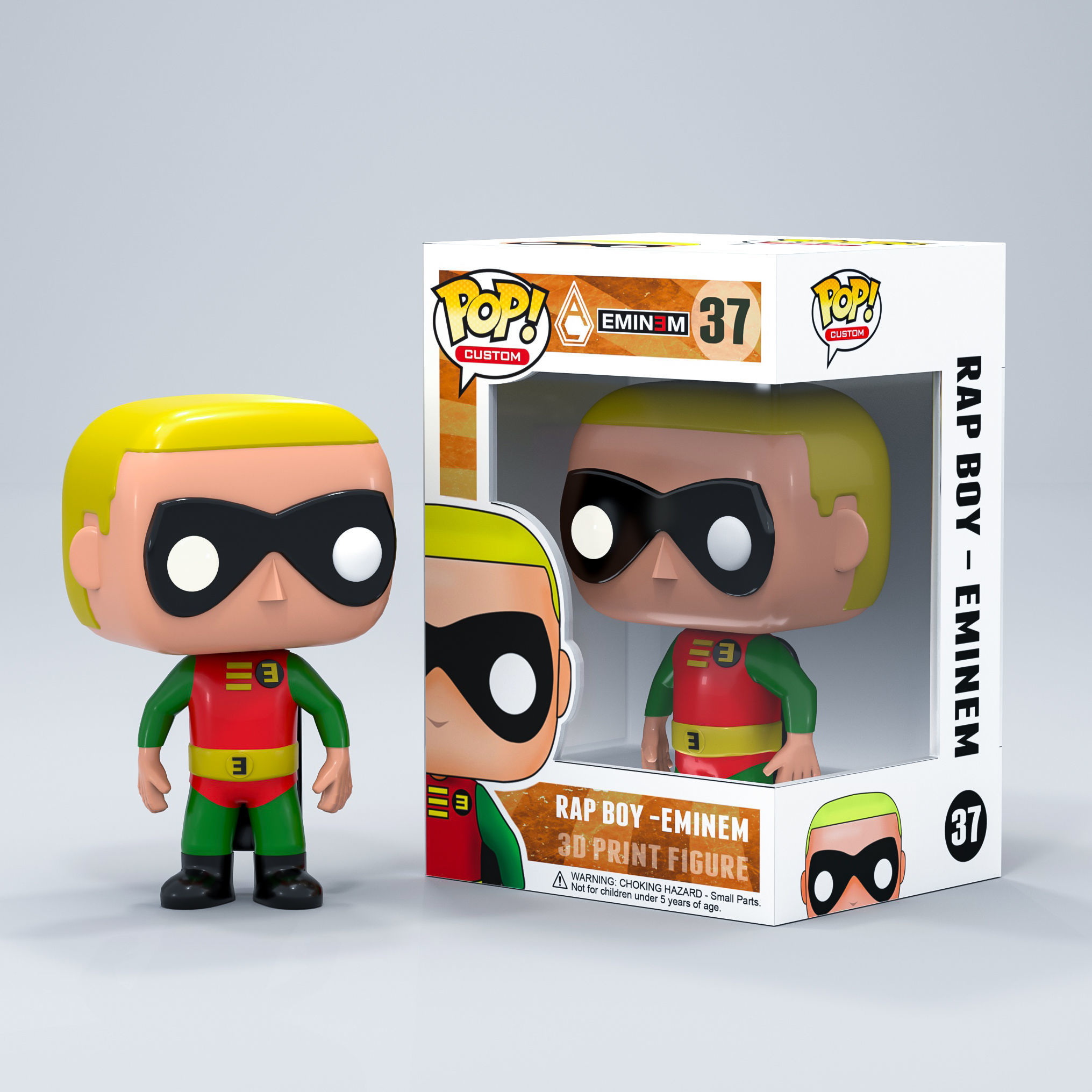 Funko POP Eminem 3D model | CGTrader