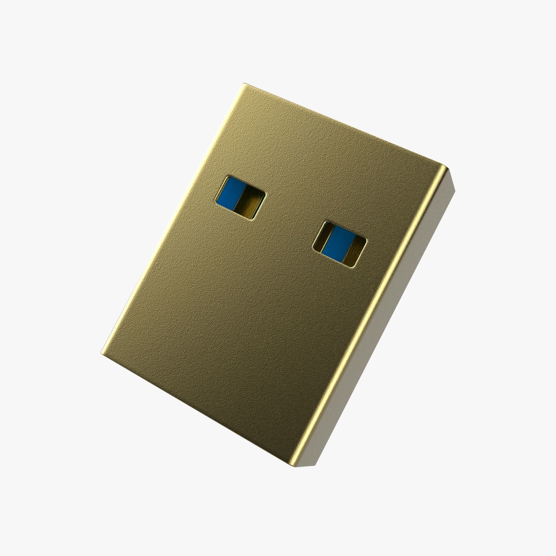 USB Male Socket with 2 set of 2K PBR Textures 3D model | CGTrader