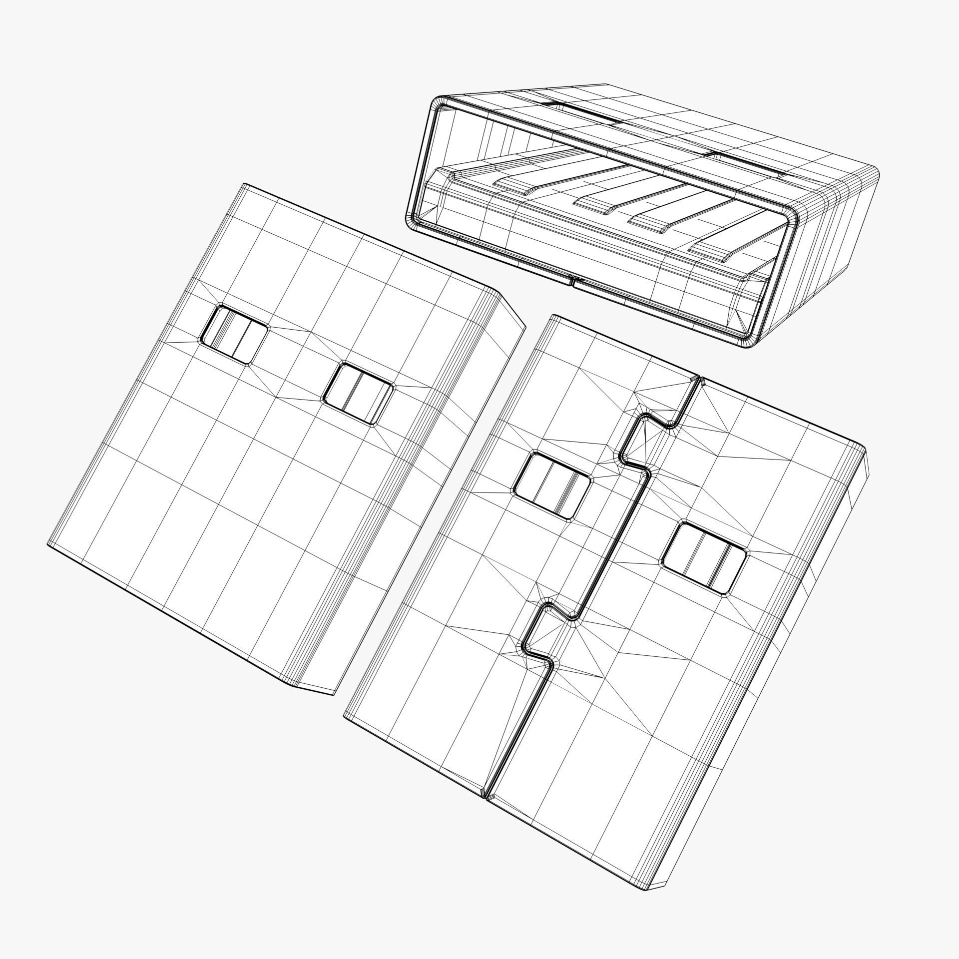 USB Male Socket with 2 set of 2K PBR Textures 3D model | CGTrader