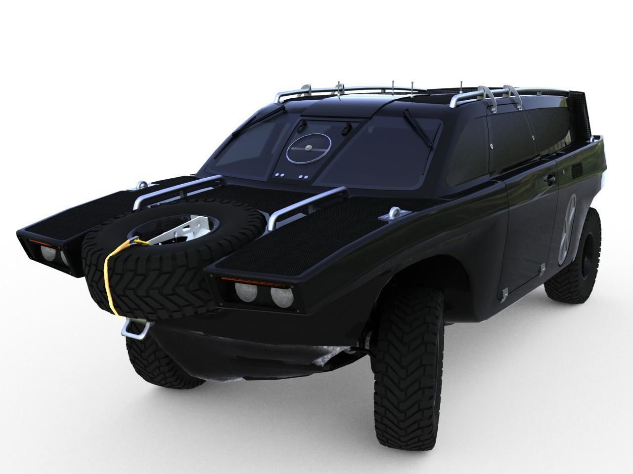 3D model DROZD amphibious VR / AR / low-poly | CGTrader