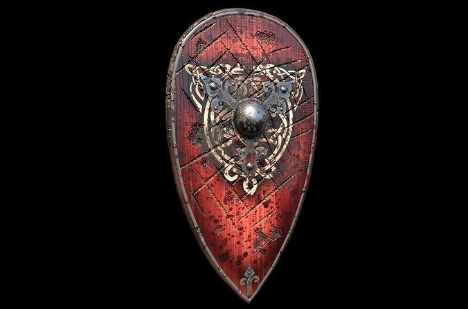 3D model Growth shield VR / AR / low-poly | CGTrader