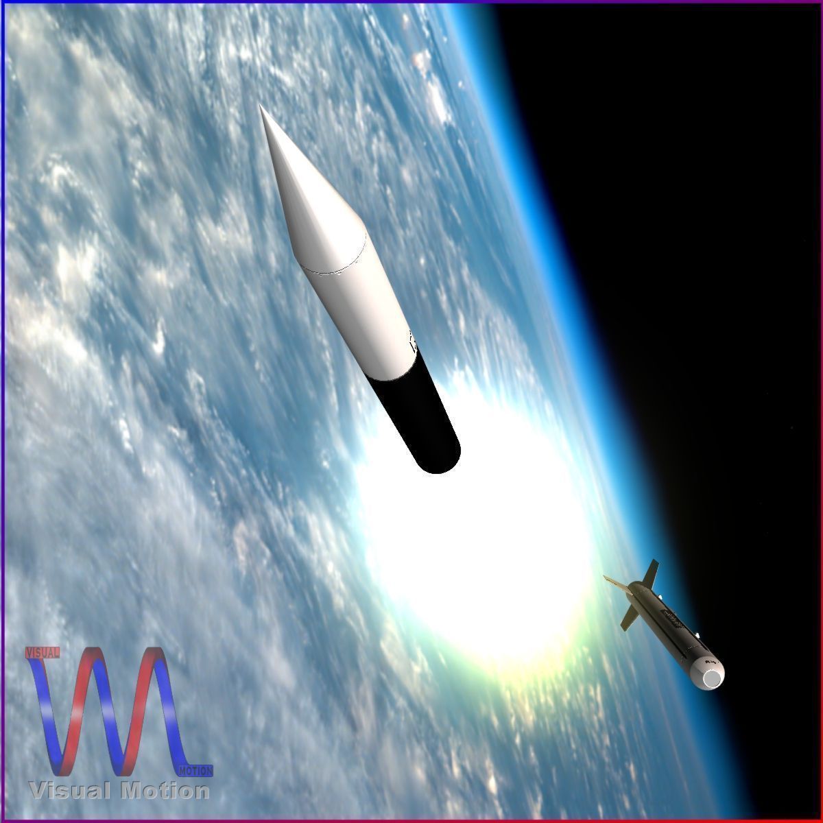 Aerobee 300A Rocket 3D model | CGTrader