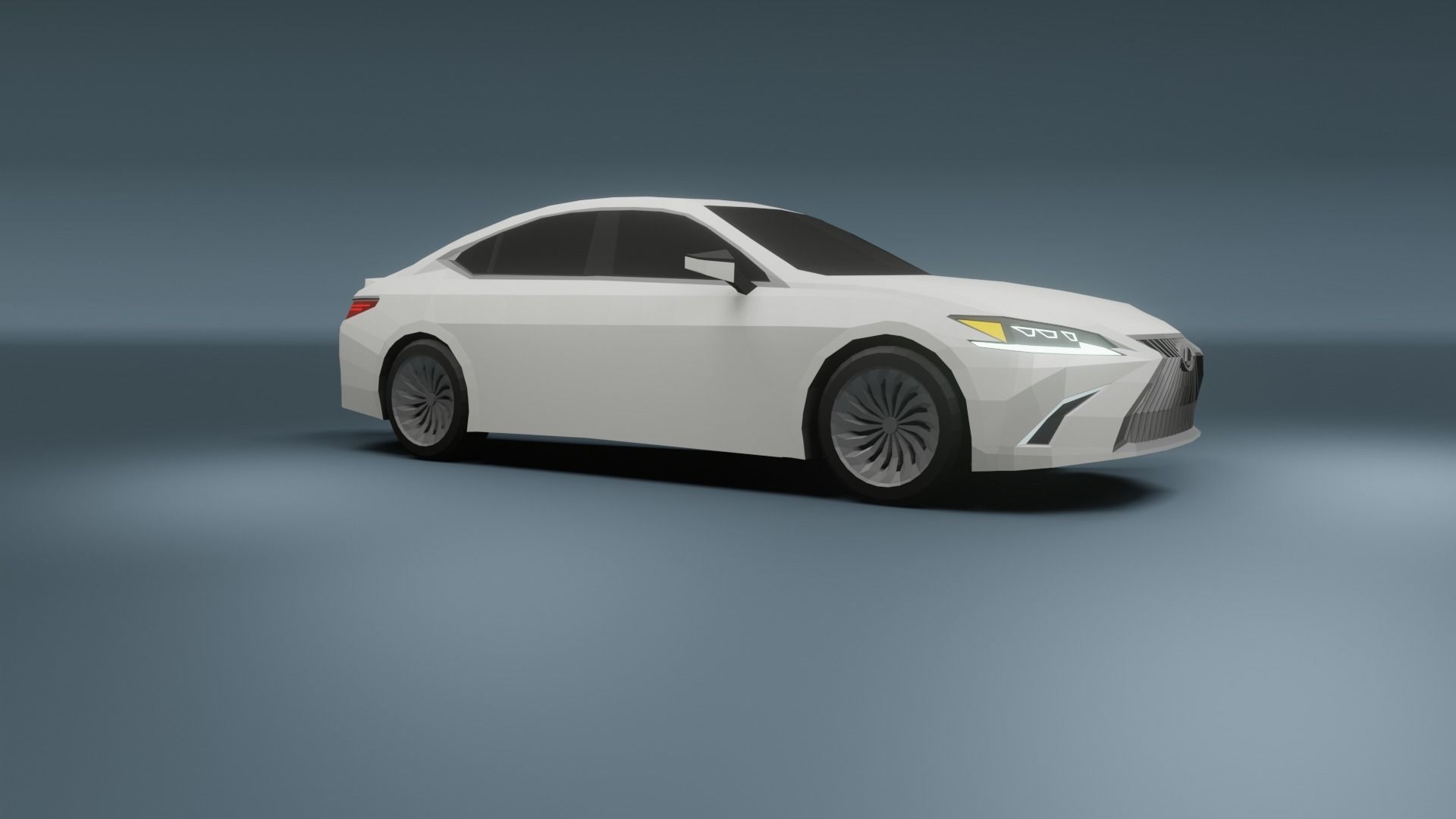 3D model Lexus es300 2020 low poly 3D model VR / AR / low-poly | CGTrader