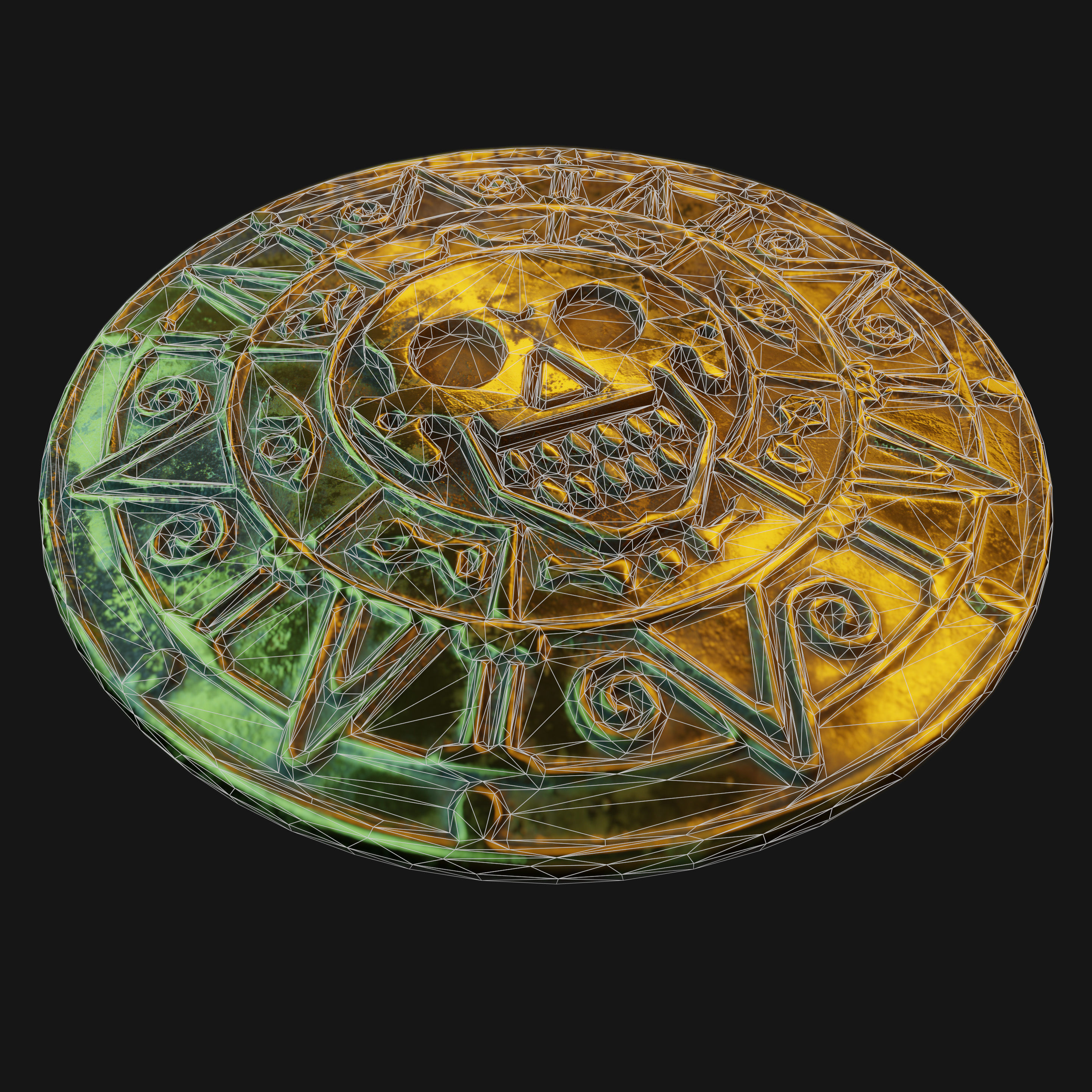 3D model Aztec Gold VR / AR / low-poly | CGTrader