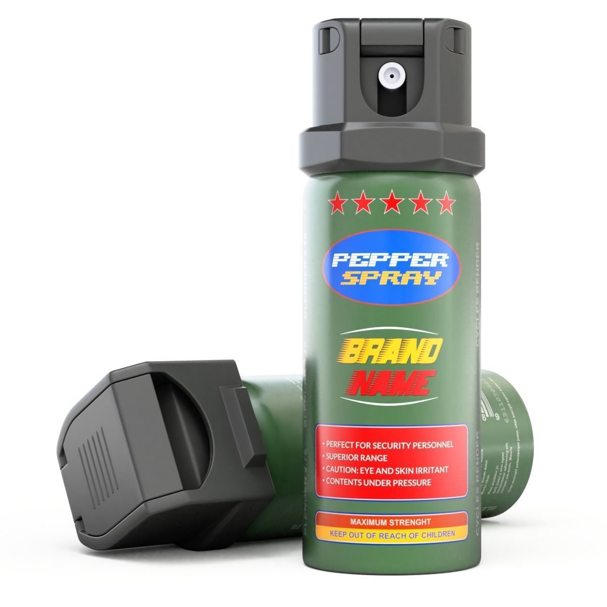 Pepper Spray 3D model | CGTrader