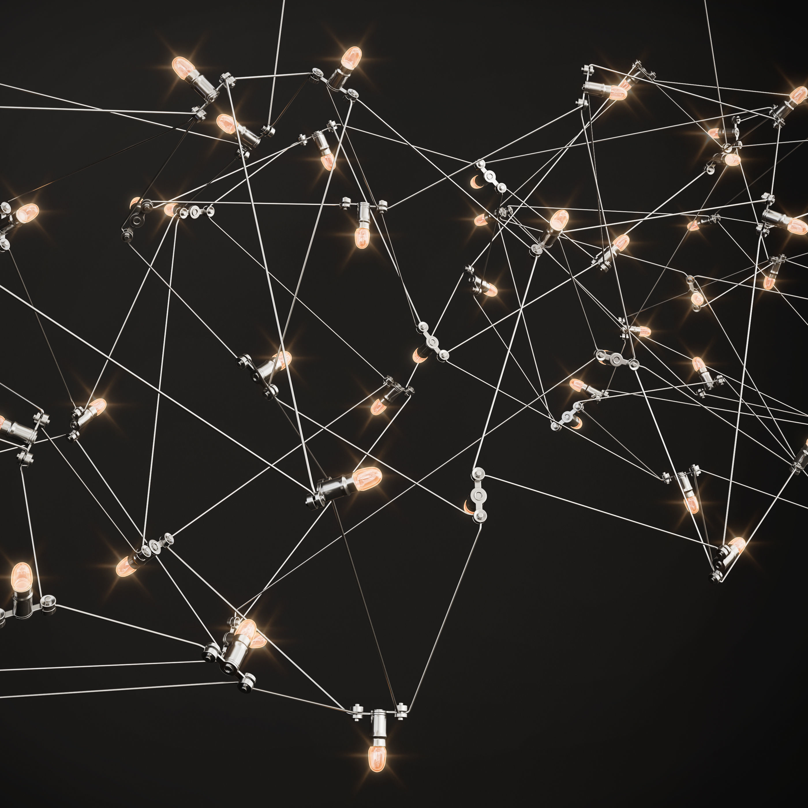 Quasar Universe Cosmos 125 Chandelier 3D model | CGTrader