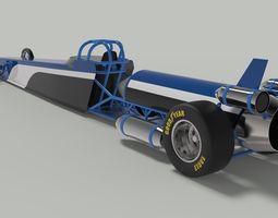 Dragster 3D Models | Download 3D Dragster files | CGTrader.com