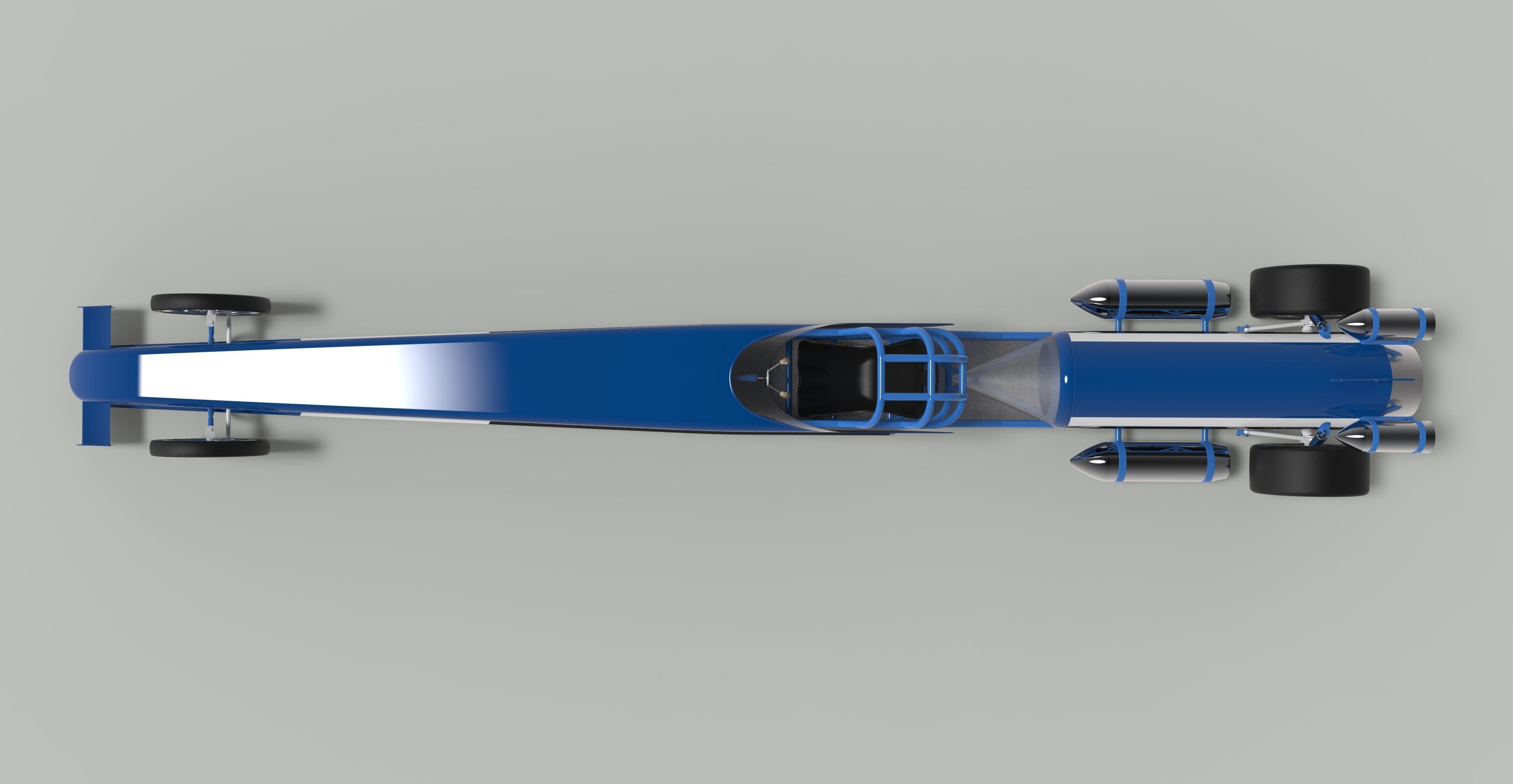 Jet dragster 3D Model .obj .stl .ige .igs .iges .mtl - CGTrader.com