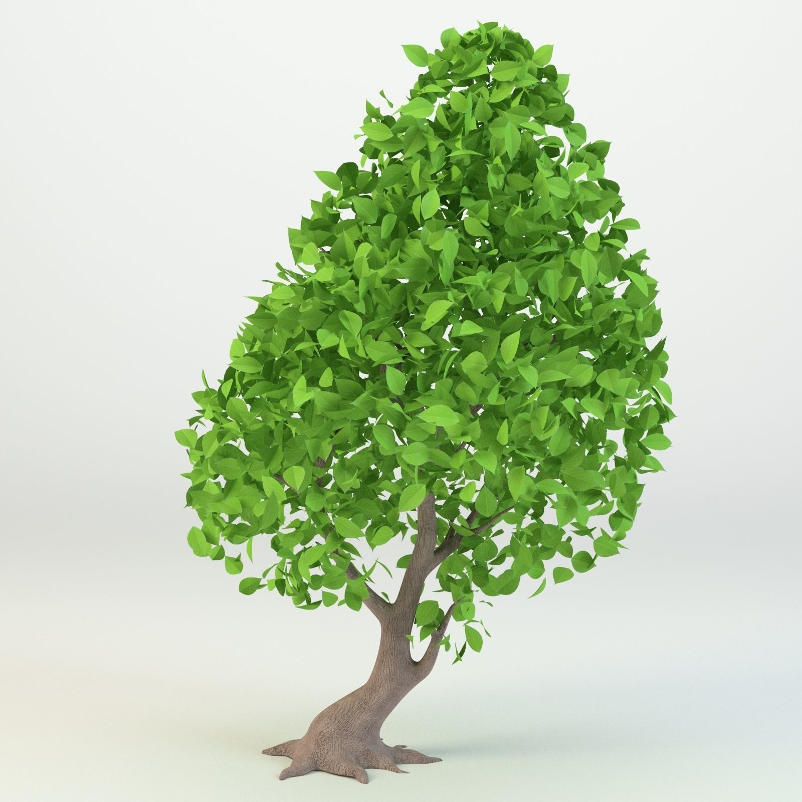 3D model Cartoon tree 3D model VR / AR / low-poly | CGTrader