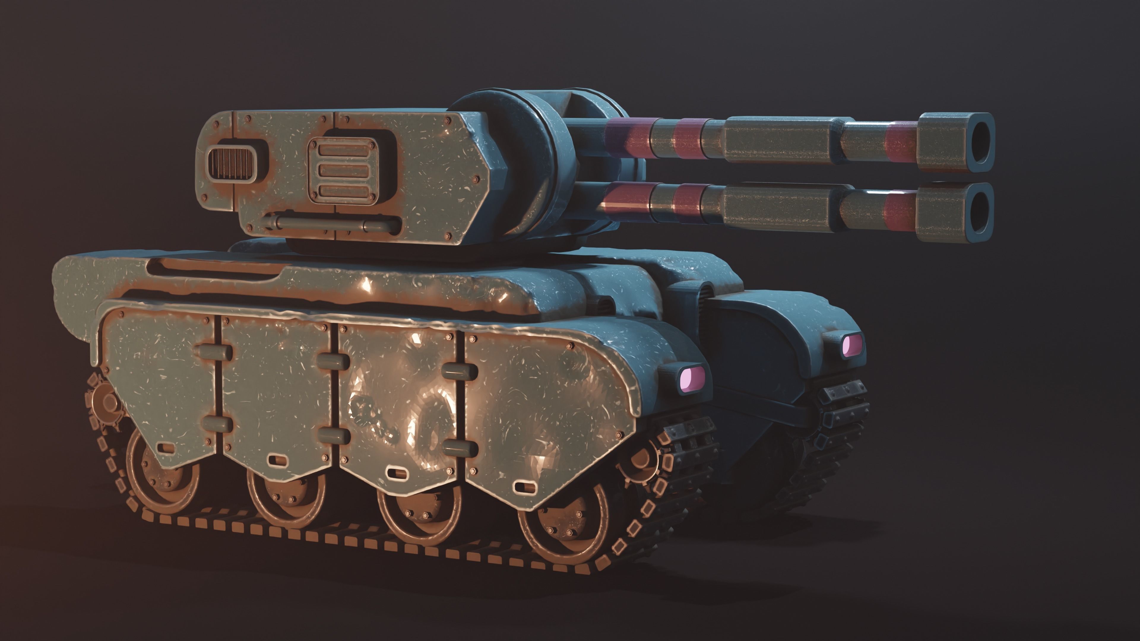 Frost Tank free 3D model | CGTrader