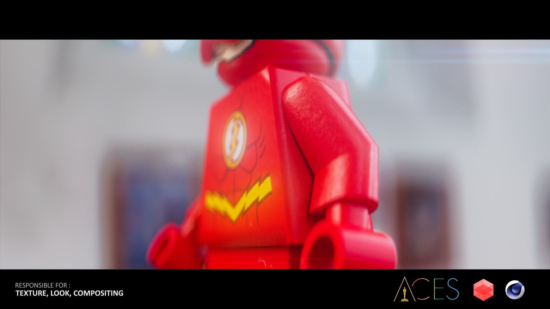 The Flash lego 3D model | CGTrader